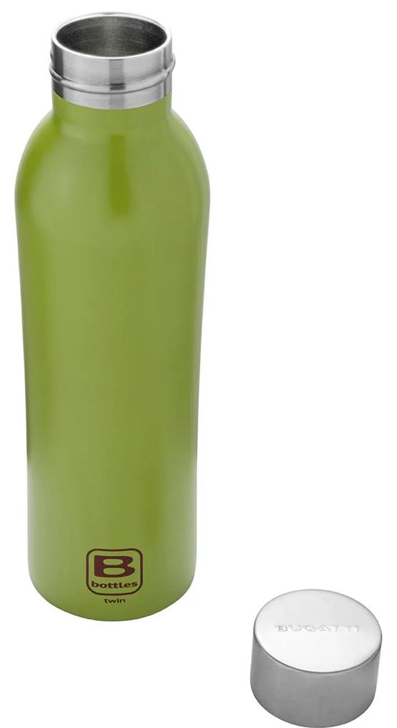 Bugatti B Bottles Twin Verde Lime termolahev 500 ml, BBT-MU500IS