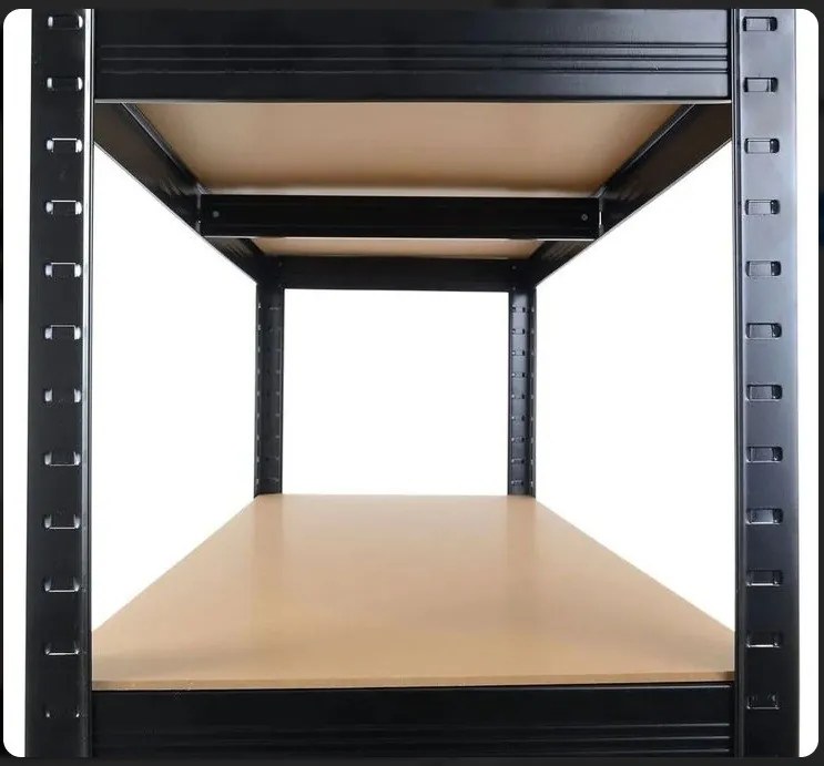 TRENDIE Regál černý 180x90x40cm