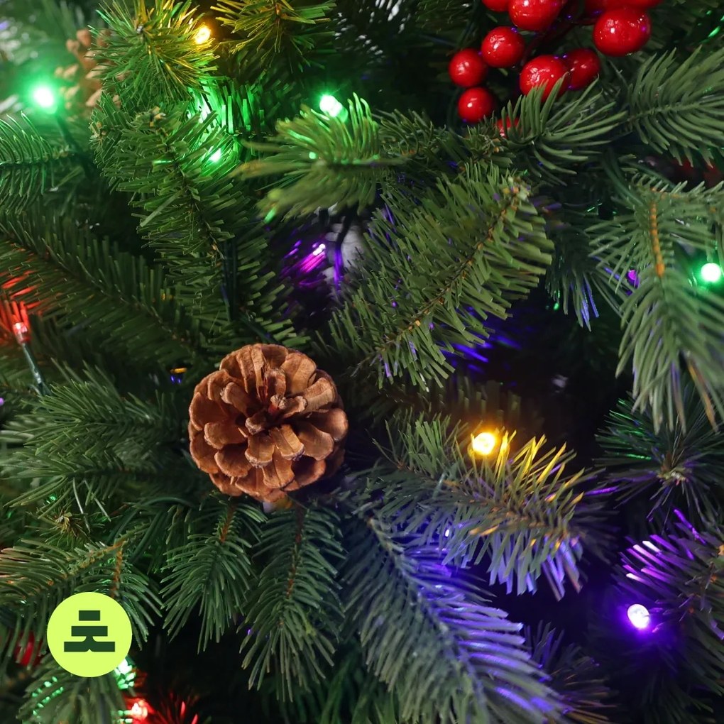 Smrk Zdobený 300 LED 150 cm