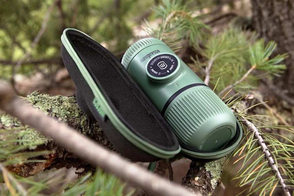 Wacaco Nanopresso Moss Green + pevný obal