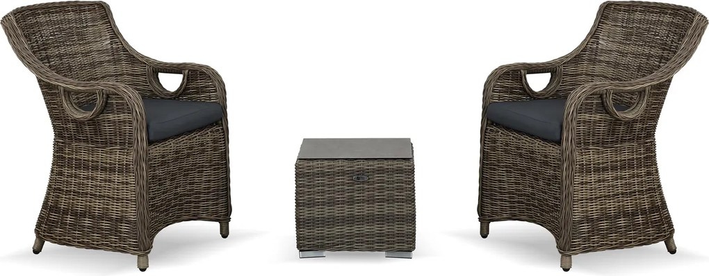 Umělý ratan Zahradní sestava Matinique 2+1 Luxury