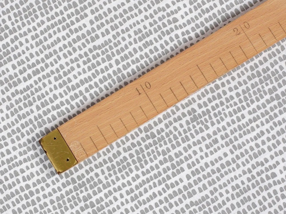 Biante Bavlněný povlak na polštář s lemem Sandra SA-061 Nepravidelné tvary na bílém 60 x 60 cm