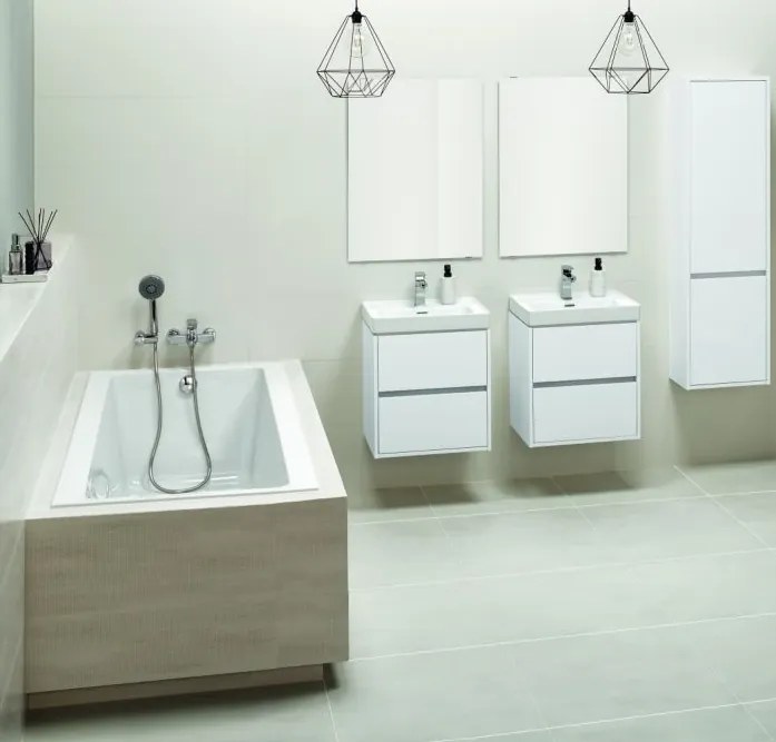 Cersanit Crea Slim akrylátová vana 160x75cm + nožičky, S301-225