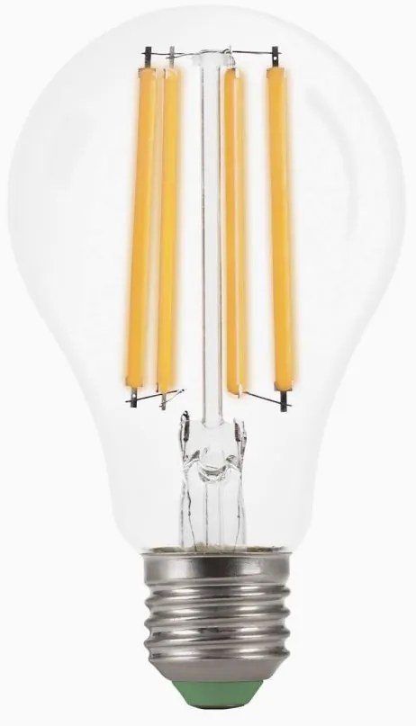 LED žárovka filament stmívatelná E27 11W, 1521lm, náhrada za 100W, teplá bílá 2700K