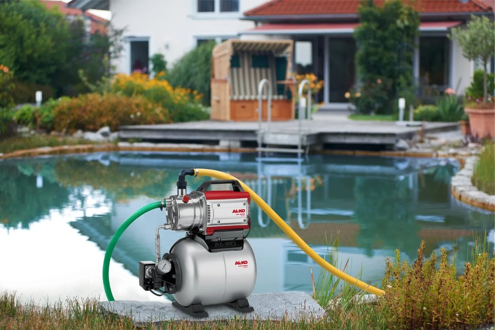 AL-KO HW 3000 Inox Classic – Domácí vodárna s nádobou 17 l, výtlak 35 m, 650 W, 230 V (112846) – Servis ČR