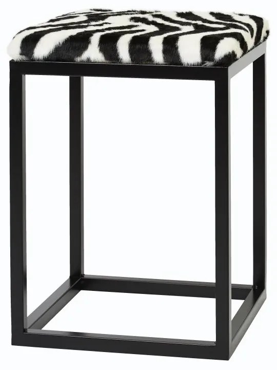 Taburet Zebra 35x35x50 cm