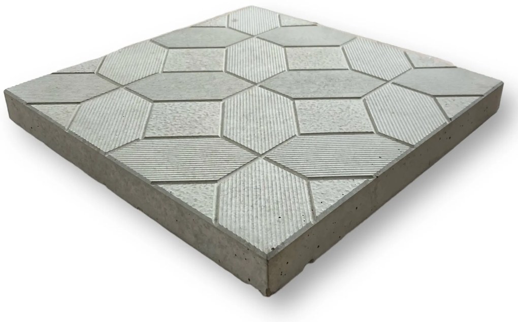 Báča Beton Plošná dlažba chodníková protiskluzová - Piko (50 x 50 x 5 cm) Barva: Antracit, Objednávám: Jednotlivé kusy