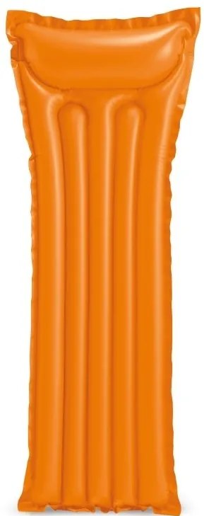 Poolservis Nafukovací lehátko oranžové 183x69cm
