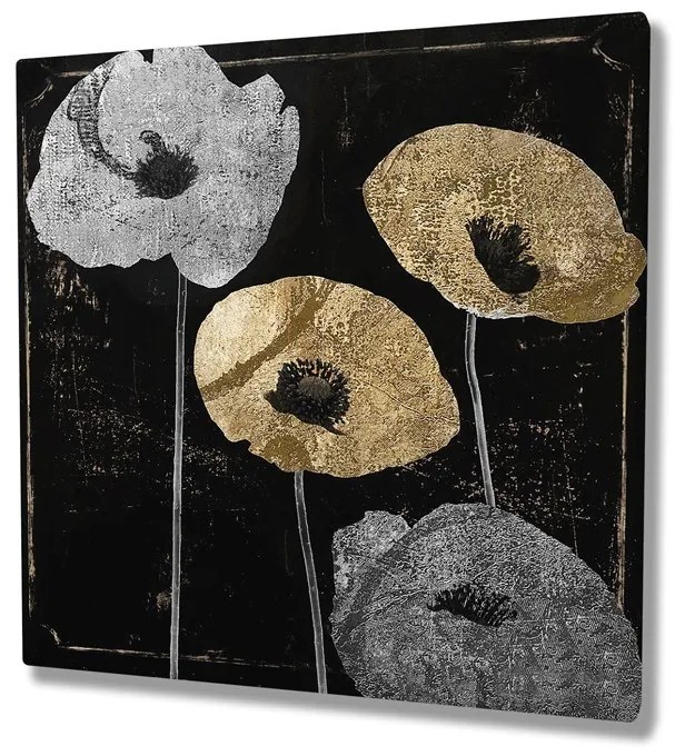 Obraz na plátně Poppies II KC141 45x45 cm