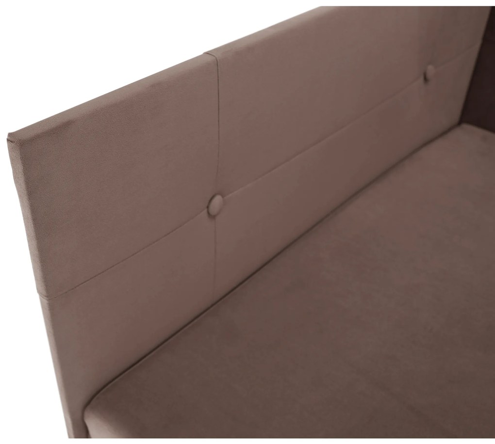 Kondela Válenda s úložným prostorem, hnědá Taupe, AURIA UNI