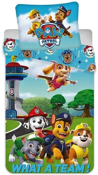 Jerry Fabrics povlečení bavlna Paw Patrol 297 140x200+70x90 cm