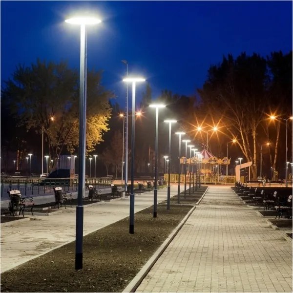 LED Solární pouliční lampa se senzorem SOLSUMI LED/25W/3,2V IP54 25000 mAh + DO