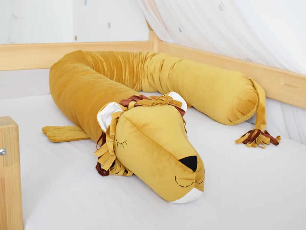 SenLove Zvířátkový mantinel LEV do dětské postele