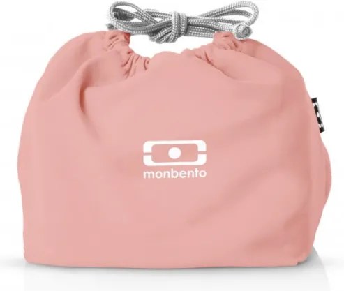 Taška na svačinový box MonBento Pochette Flamingo | lososová