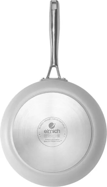 Elmich Nepřilnavá keramická pánev Vital Ø 20 cm - krémově bílá (OUTLET)