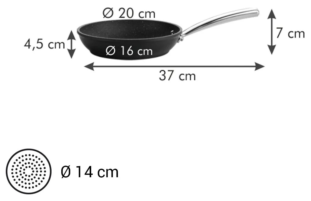 Pánev PRESIDENT ø 20 cm