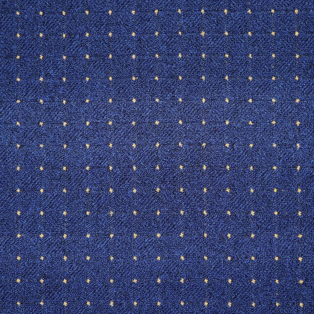 Condor Carpets, Metrážový koberec Udinese modrý - neúčtujeme odřezky z role, na míru, šíře 4m, modrá, filc, chodba / předsíň