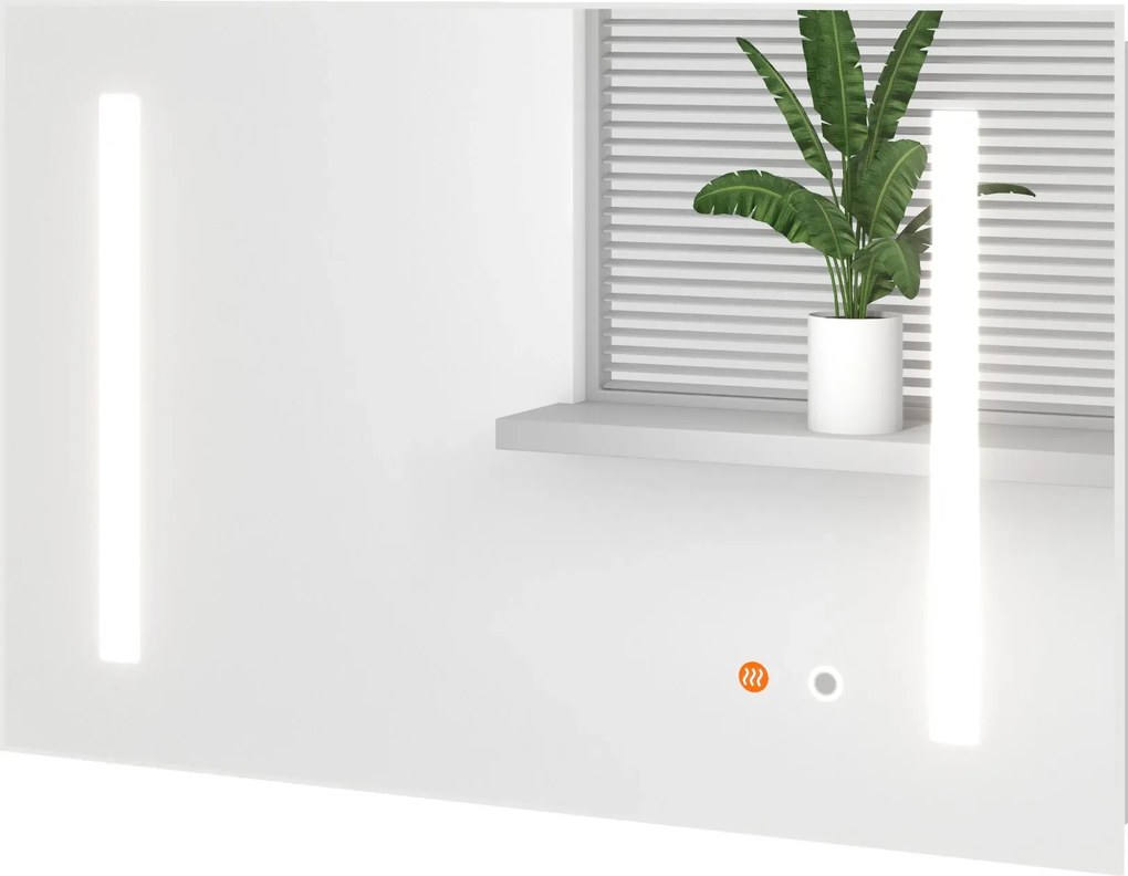 Koupelnový nábytek Belini Premium Full Version bílý lesk Euphoria EUP P 90L/0/W/W/0/BK/MB