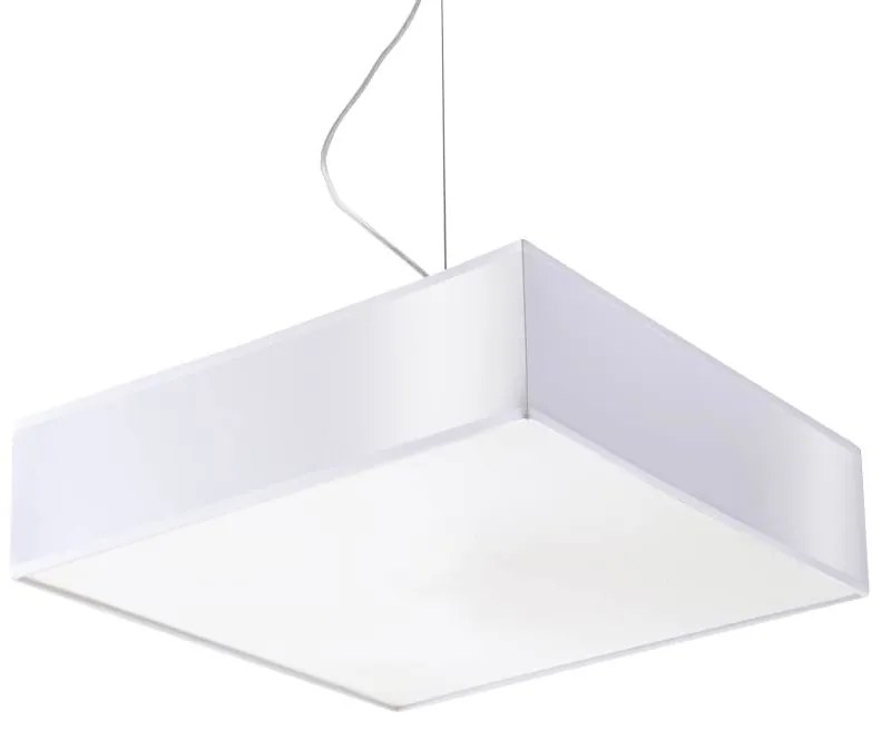 Závěsné osvětlení HORUS 35, 2xE27, 60W, 35x35cm, hranaté, bílé Sollux lighting HORUS 35 SL.0132