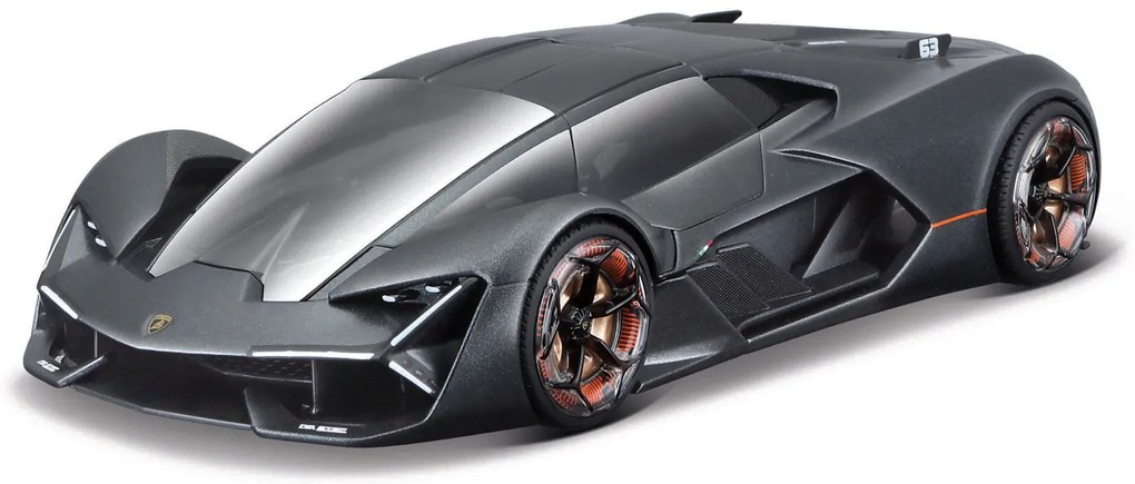 Maisto - Stavebnice - Lamborghini Terzo Millennio, metal šedá, 1:24