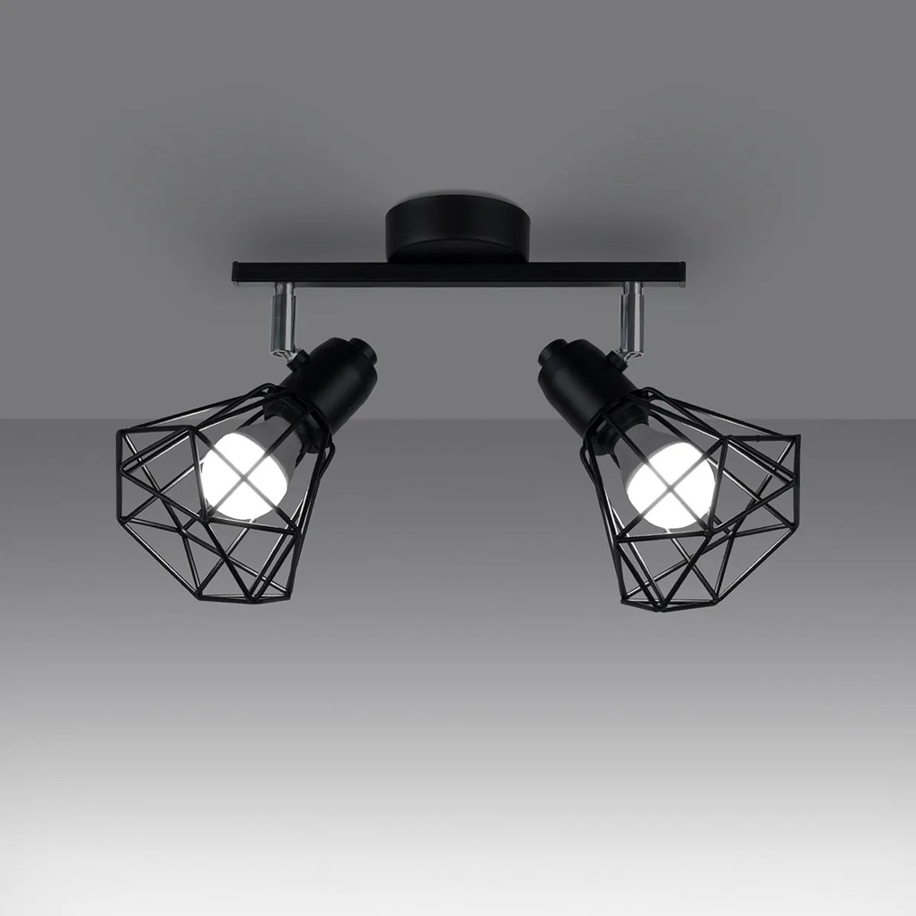 Sollux Lighting Stropní svítidlo ARTEMIS 2 Černá