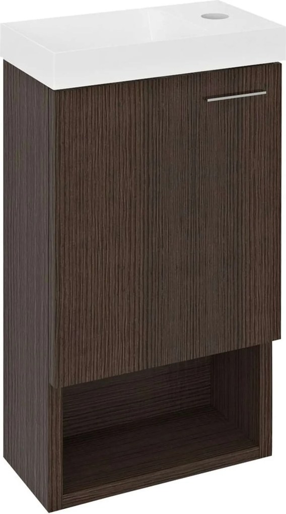 Sapho Latus - Umyvadlová skříňka XI 30x53x17 cm, 1x dvířka, borovice rustik LT711-1616