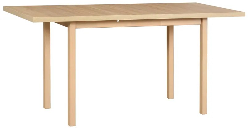 Drewmix jídelní stůl MAX 10 deska stolu artisan, nohy stolu bílá