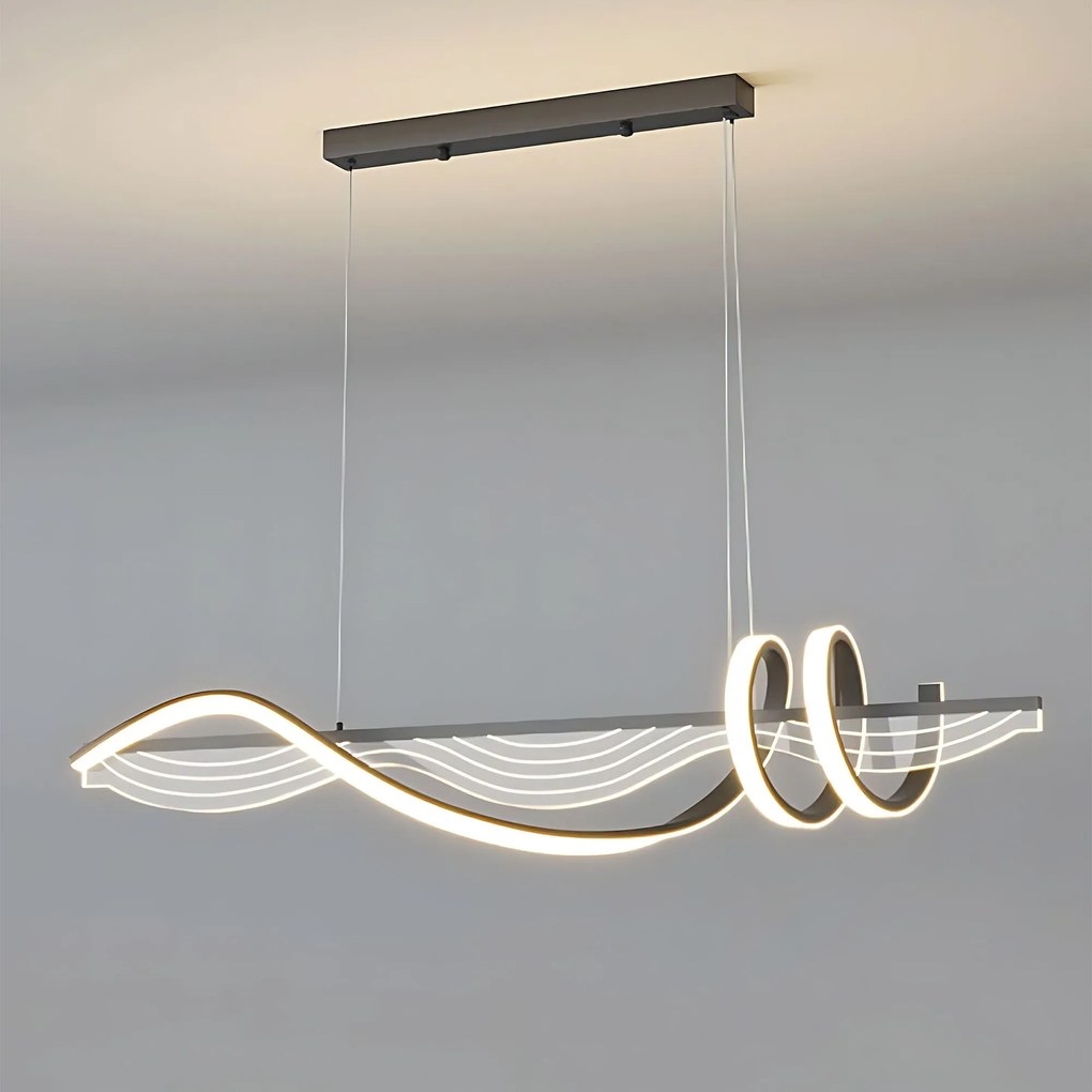 Toolight Závěsné LED osvětlení E3 LHJ041-CP 100 cm černé