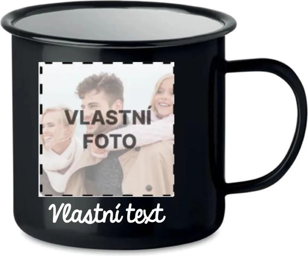 Personalizovaný retro plecháček s fotografií
