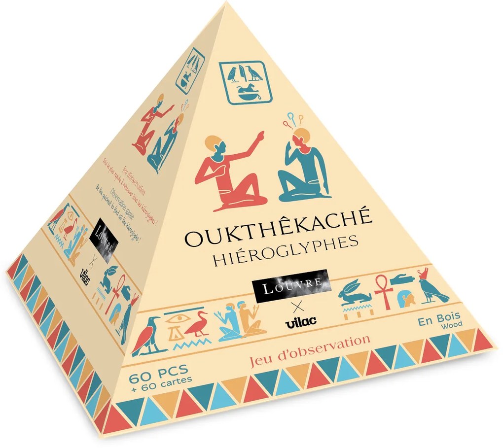 Vilac Pexeso Oukthêkaché s hieroglyfy