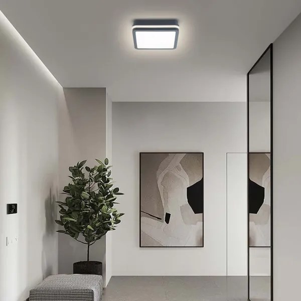 Brilagi - LED Venkovní svítidlo se senzorem BENE LED/18W/230V 22x22 cm IP54