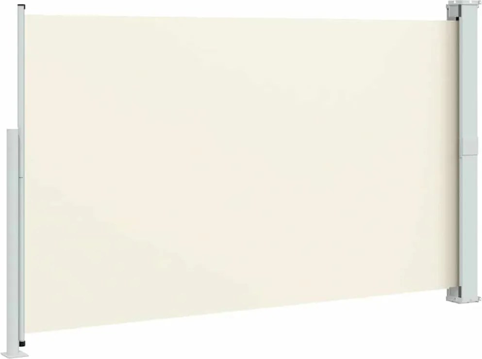 Zatahovací boční markýza 180 x 314 cm krémová 313400