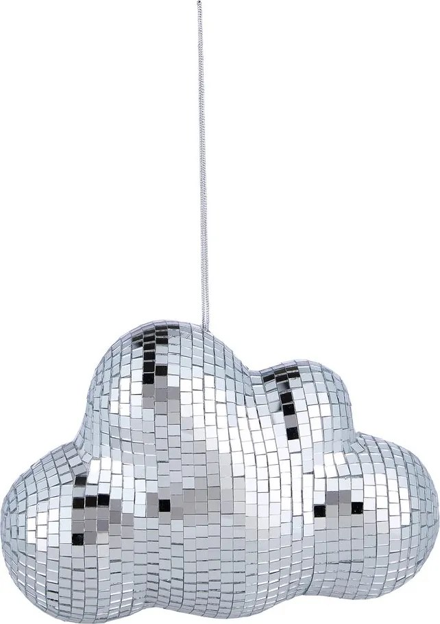 DISCO Oblak 18 cm - stříbrná