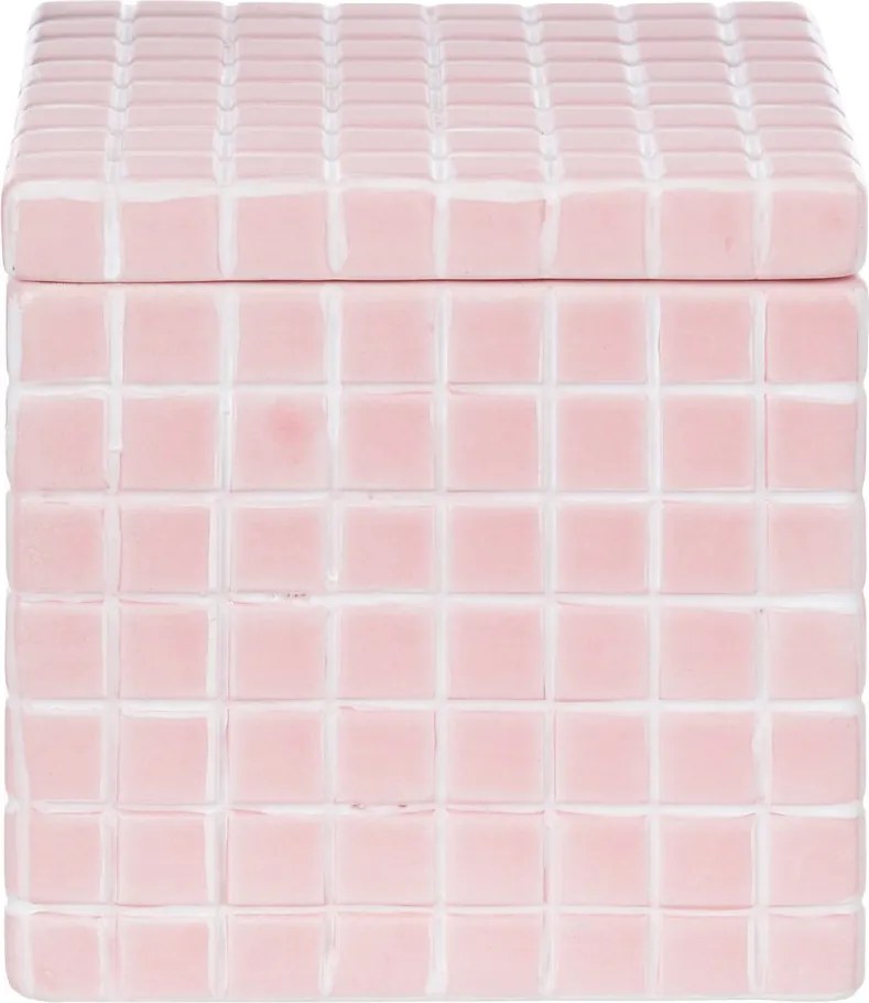 TILES Dóza 550 ml - růžová