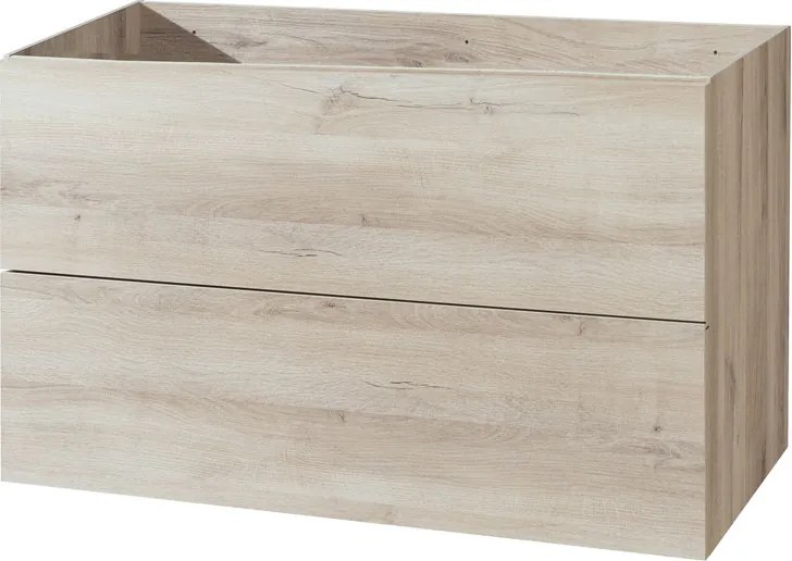 Mereo, Mereo Aira, koupelnová skříňka 100 cm, dub Kronberg, MER-CN722SN