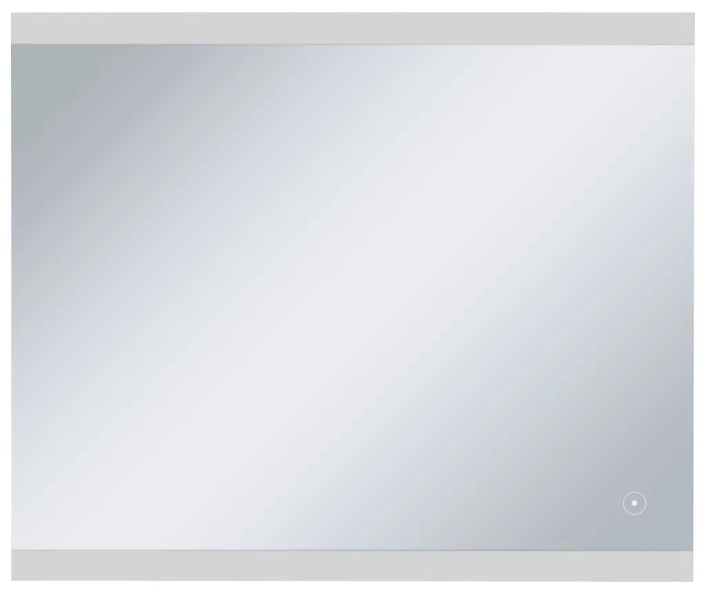 Koupelnové zrcadlo s LED světly II a dotykovým senzorem | 60x50 cm