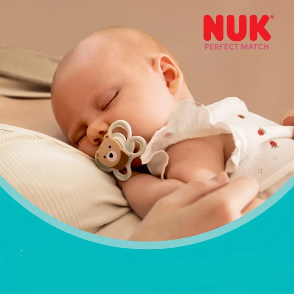 Dudlík NUK Perfect Match Air Disney Medvídek Pú 0-6 měsíců grey velikost 0-6 m
