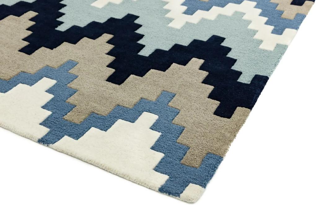 Modrý  koberec Blondie Cuzzo Blue Rozměry: 120x170 cm