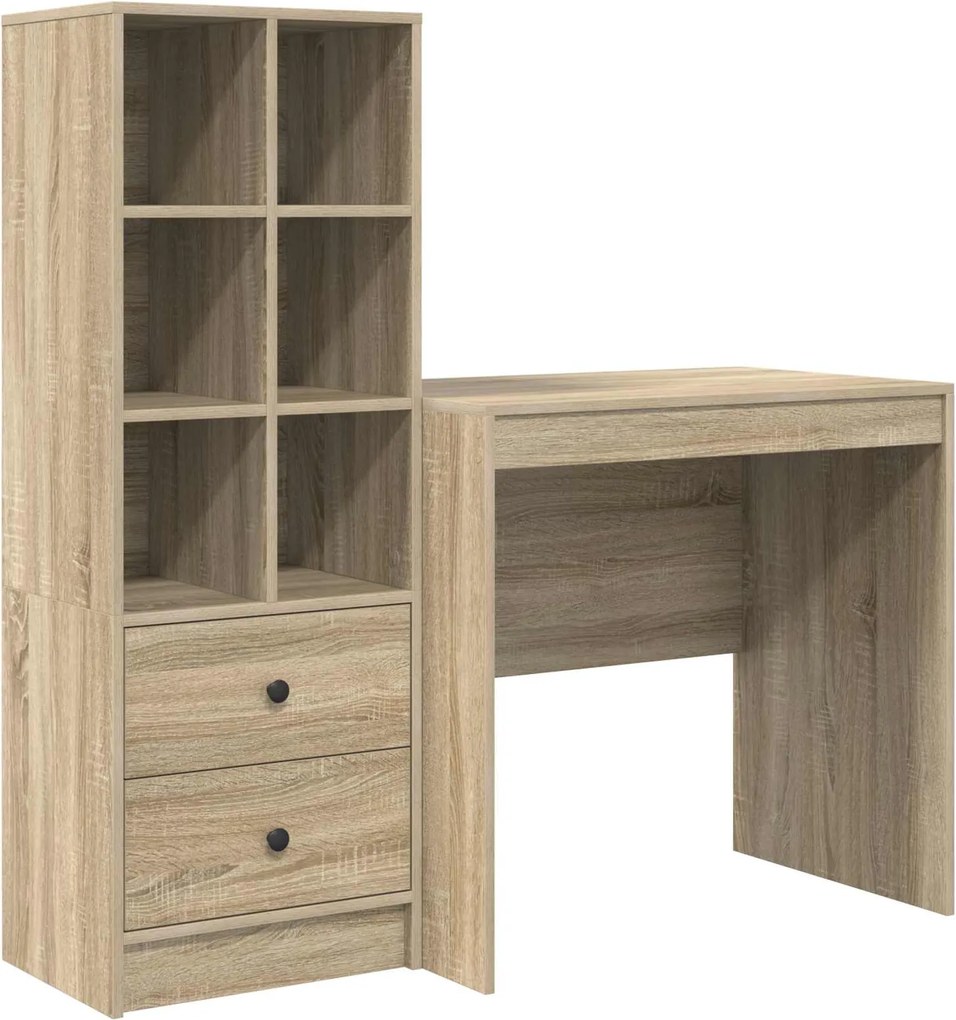 Stůl Sonoma dub 125,5 x 50 x 127 cm 2 ks 3337355