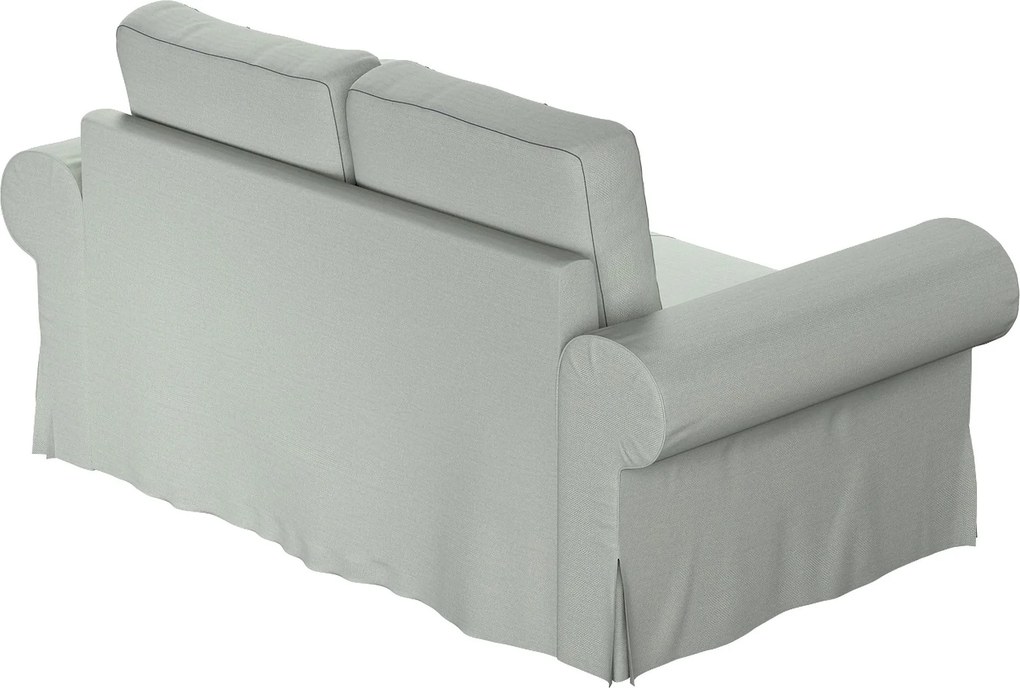 Potah na pohovku IKEA Backabro 2-místná, rozkládací barva modrá látka pletený vzor