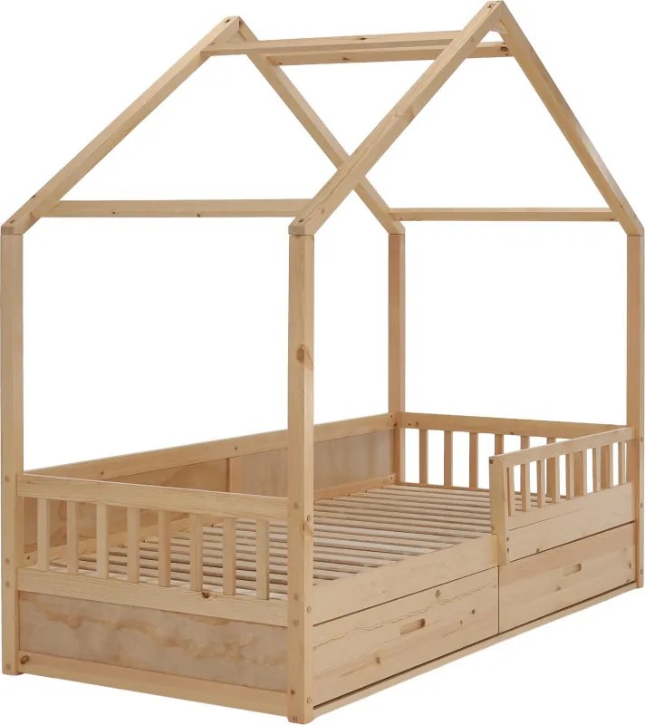 Postel Montessori BIANKA, 90x200, masiv přírodní Kondela 0000396818