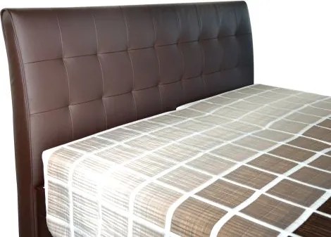 BLANÁŘ Postel Sára 180x200 Brown/Duo