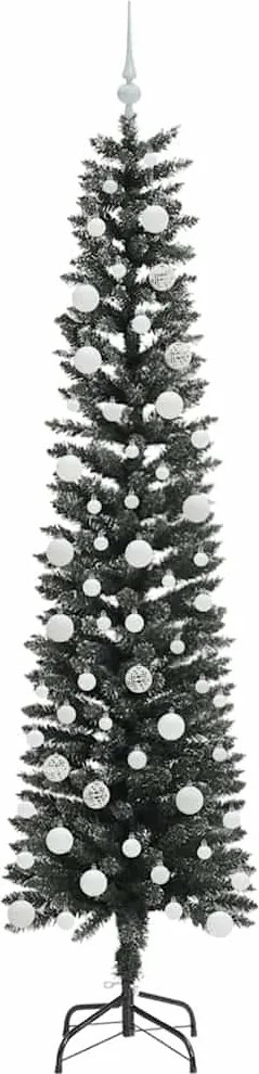 Umělý vánoční stromeček Zelená 210 cm PVC, plast a ocel 3395955