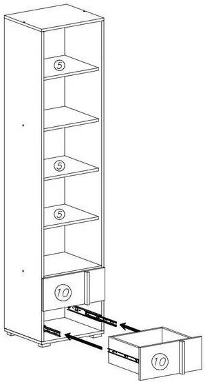 Meblar Regál Remo RM4