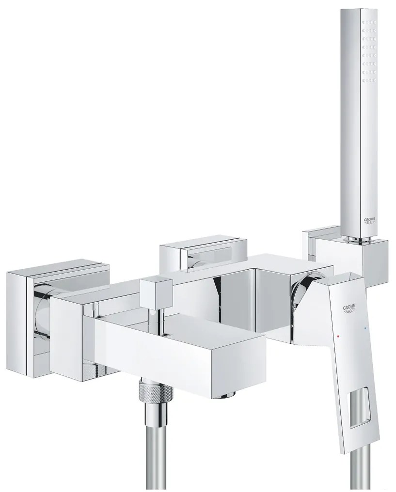 Grohe Eurocube vanová baterie na stěnu chrom 23141000