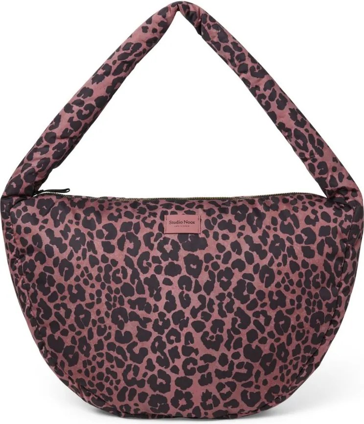 Studio Noos Taška Cross Body Puffy Red Leopard