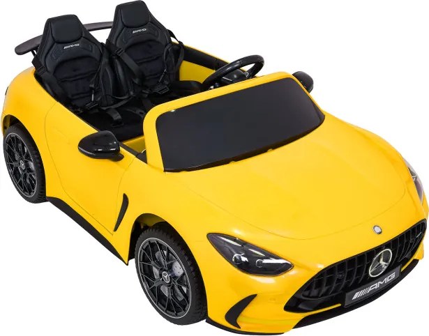 Elektrické autíčko Mercedes Benz GT63 AMG žluté
