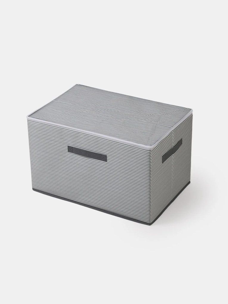 Sinsay - Úložný box s víkem a úchytkou - zelená