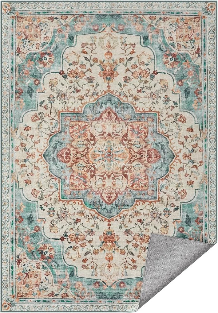 Obdélníkový koberec Falcon 80x150 cm modrý
