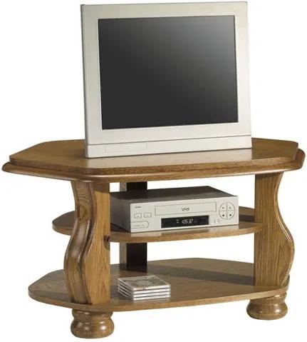 PYKA Televizní stolek KALA Barevné provedení dřeva: Bílá 01